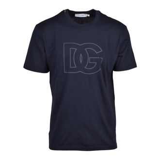 Dolce & Gabbana T-Shirts - - Tops - Herren - Blau - M