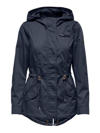Only Parka ONLLORCA LIFE CANVAS PARKA CC OTW mit Kordelzug in der Taille