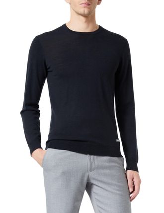 Seidensticker Herren Polo Piquè - Pullover - Strickpullover - Regular Fit - Bügelleicht - Polo-Kragen - Baumwolle