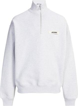 Jacquemus Sweat &agrave; col zipp&eacute; camionneur Gros Grain en coton