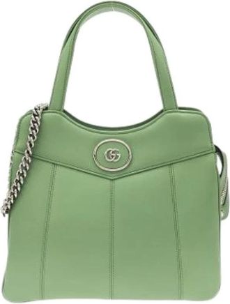 Gucci Sac &agrave; main vintage Pre-owned - Femme - Pre-owned - Vert - Taille: ONE Size