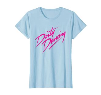 Dirty Dancing Classic Filmlogo mit knallrosafarbenem Text T-Shirt