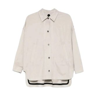 Roberto Ricci Design Rrd, Femme, Blouses et Chemises, Beige, Taille: 38 FR Surchemise Ivoire