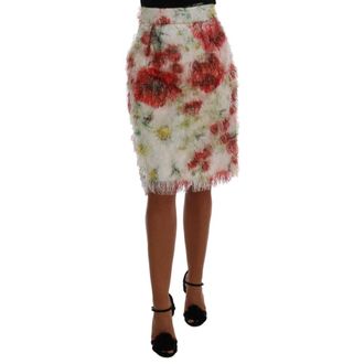 Dolce & Gabbana Floral Bleistiftrock - - Skirts - Damen - Mehrfarbig - XS