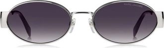 Marc Jacobs unisex, Accessoires, Gris, Taille: 58 MM Marc 806/S Oval Lunettes de soleil