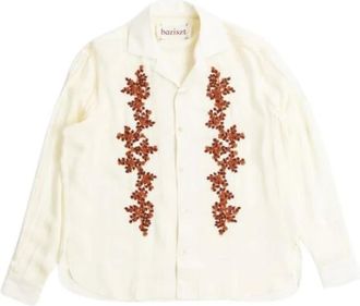 Baziszt Baziszt, Homme, Chemises, Beige, Taille: L Tinees Shirt