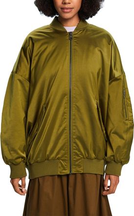 Esprit Damen 103EE1G337 Jacke, 361/OLIVE 2, XS