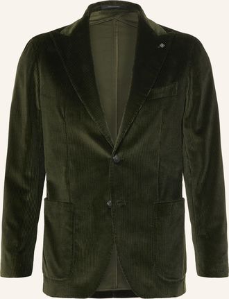 Tagliatore Tagliatore Cordsakko Slim Fit gruen