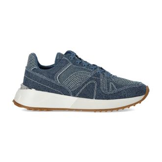 Michael Kors Denim Jaime Sneaker mit Silberplatte - - Shoes - Damen - Blau - 39 EU