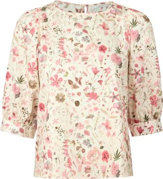 Stenstr&ouml;ms Femme, Blouses et Chemises, Multicolore, Taille: 38 FR Chemisier Floral en Coton