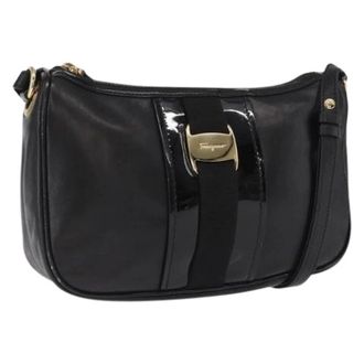 Ferragamo Pre-owned Ledertasche - - Pre-owned - Damen - Schwarzk - ONE SIZE