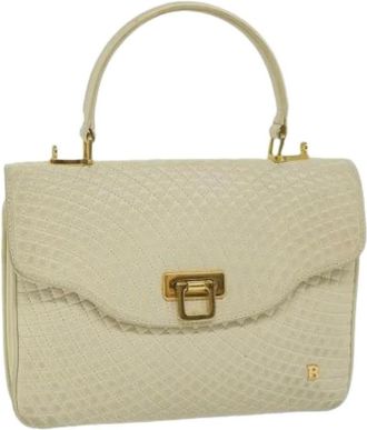 Bally Pre-owned Cuir sacs-main - Femme - Pre-owned - Beige - Taille: ONE Size