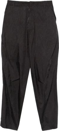 Ader Error Homme, Pantalons, Noir, Taille: XL Pantalon &agrave; effet froiss&eacute;