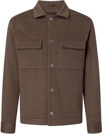 Windsor Herren Overshirt mit Recycling-Kaschmir LAVORO