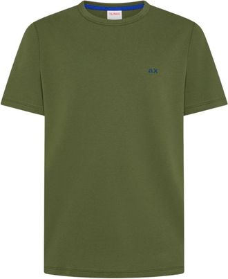 Sun 68 Homme, Tops, Vert, Taille: M T-shirt Piquet S/S