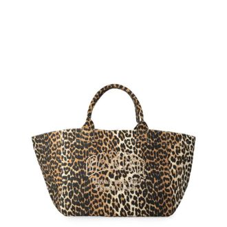 Ganni Femme, Sacs, Brun, Taille: ONE Size Shopper XXL