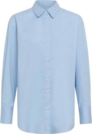 Soaked In Luxury SLNoelle Poplin Hemd - - Blouses & Shirts - Damen - Blau - L