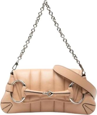 Gucci Sac bandouli&egrave;re Pre-owned - Femme - Pre-owned - Beige - Taille: ONE Size
