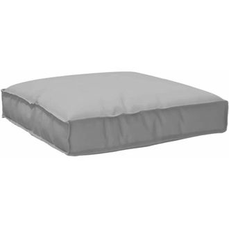 vidaXL Coussin pour assise de palette Gris 80 x 80 x 12 cm vidaXL