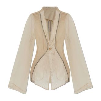 Rick Owens Stag Jacket - - Jackets - Damen - Beige - L