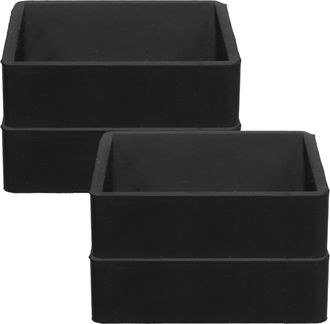 Hemobllo 4 St&uuml;ck rutschfeste Rollenuntersetzer aus Gummi M&ouml;belrollen Stoppbecher Klein (30 75 Mm) M&ouml;belstopper f&uuml;r Bodenarten Ger&auml;uscharm Kompatibel mit St&uuml;hle