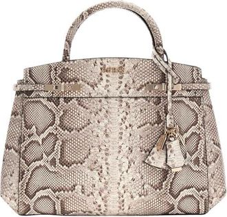 Guess sac &agrave; main sac &agrave; &eacute;paule bandouli&egrave;re Melinda Triple Compartment Satchel Natural taupe
