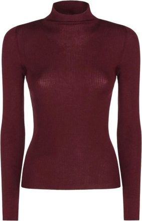 Twinset Femme, Pulls, Rouge, Taille: 40 FR Col roul