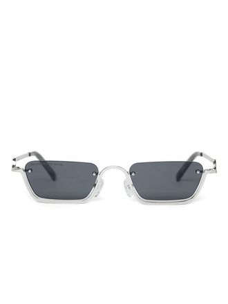 Mani&egrave;re De Voir lunettes de soleil &agrave; monture rectangulaire Sacha - Argent
