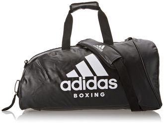 adidas Adidas adiACC051B-100 2in1 Bag Material: PU Gym Bag Unisex BlackWhite M