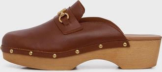 Gerard Darel Sabots &agrave; semelles compens&eacute;es - ELENA - Cognac