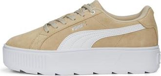 Puma Women Karmen Baskets, Granola Puma White Puma Silver, 41 EU