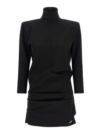The Attico Pull Col Roul&eacute; - Noir