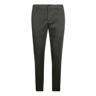 Dondup Slim Chino Hose im Gaubert-Stil - - Trousers - Herren - Grau - W40