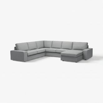 IKEA KIVIK 5er-Ecksofa mit R&eacute;camiere