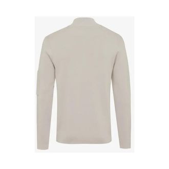 Genti Cool Dry Half Zip - - Knitwear - Herren - Beige - M