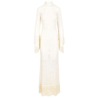 Taller Marmo New Mexico Kleid - - Dresses - Damen - Wei&szlig; - S