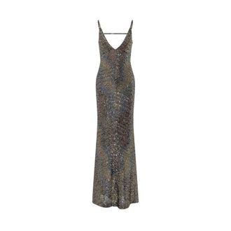 Missoni Caperdoni Langes Kleid - - Dresses - Damen - Braun - XS