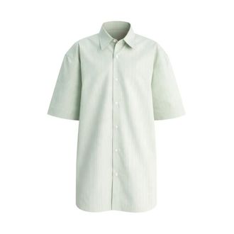 Dries Van Noten Homme, Chemises, Vert, Taille: M Camicia