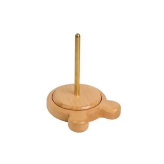 Generic Holzgarnhalter, Spinn- und Strickwerkzeuge, Anf&auml;nger-H&auml;kelzubeh&ouml;r, St&auml;nder, N&auml;hgarnspule, Wollkn&auml;uelwickler(Pattern2)