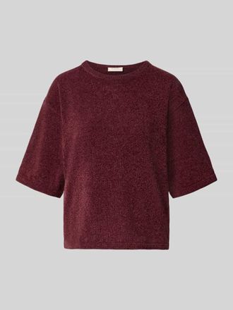 Freequent Relaxed Fit T-Shirt in Strick-Optik Modell Tempo