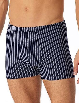 Schiesser Boxershort mit weichem Bündchen-95/5 Essentials sous-vêtement, Bleu foncé_180499, M Homme
