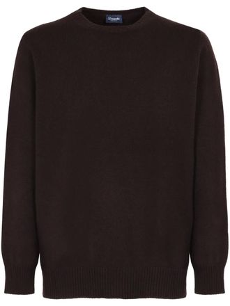Drumohr Pullover aus Kaschmir - Braun