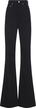 Rick Owens Femme, Pantalons, Noir, Taille: W26 Bolan Bootcut Pants