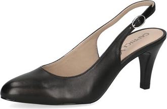 Caprice Femme 9-29606-42 Escarpins, Nappa Noir, 37.5 EU