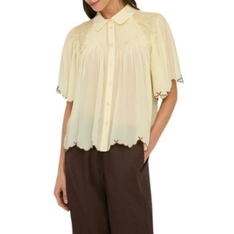 Yerse Yerse, Damen, Blusen & Hemden, Beige, MGr&ouml;&szlig;e