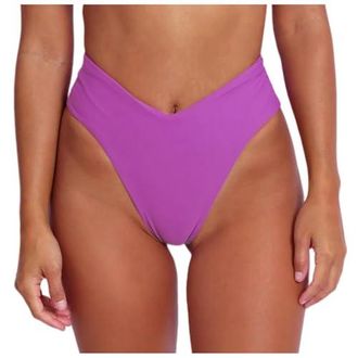 Generic Bas de bikini sexy pour femme - Coupe en V - Taille haute - Maillot de bain taille haute - Maillot de bain pour femme - Pour la plage, les vacances, l