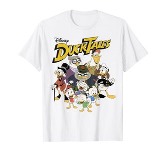 Disney DuckTales Modern Group Shot Logo T-Shirt