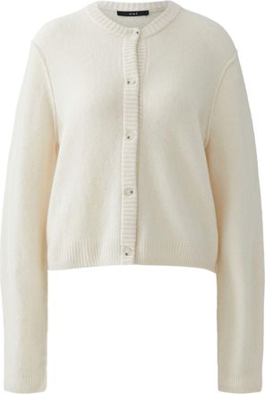 Oui Damen Strickjacke ILAYA l&auml;ssig geschnitten Uni