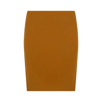 Saint Laurent Js25 Version Stretch - - Skirts - Damen - Orange - M