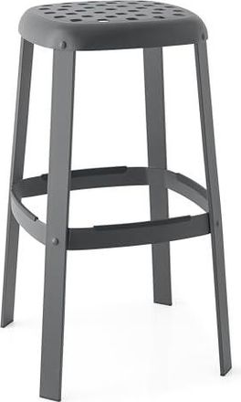 Connubia Hocker Industrial fest Struktur grau matt